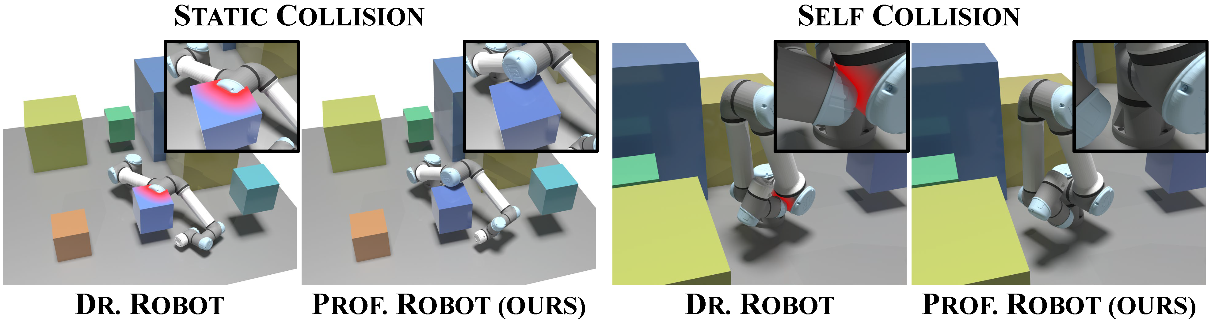 Prof Robot Differentiable Robot Rendering Without Static And Self